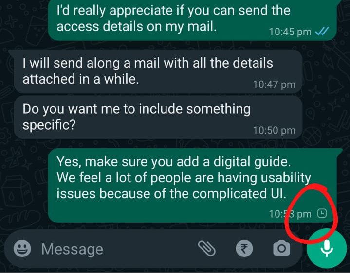 What Does The Clock Next To Your WhatsApp Message Mean Yoodley What Does The Clock Next To Your WhatsApp Message Mean Yoodley