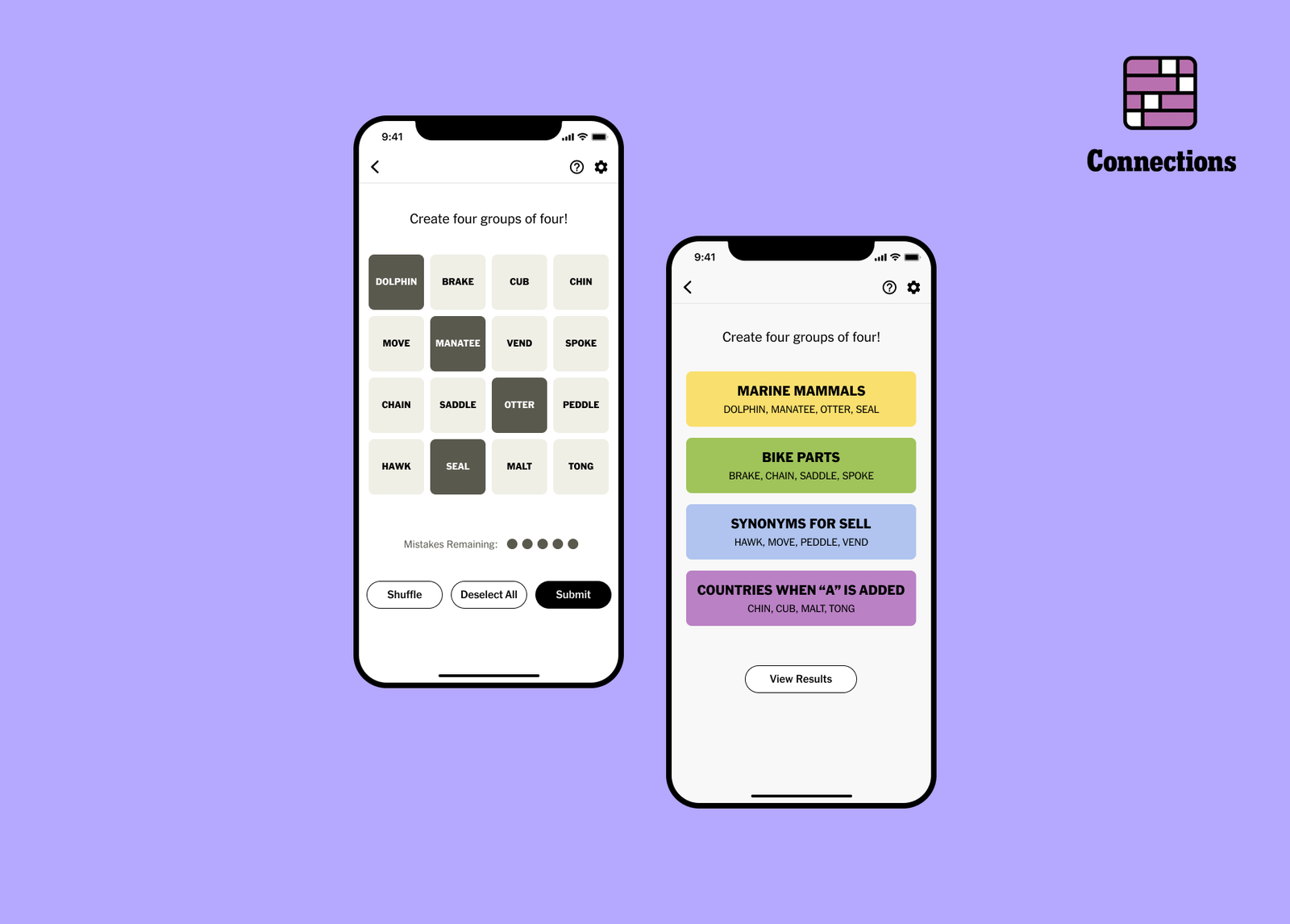 'Connections' Is Now In NYT Games App For IOS, Android